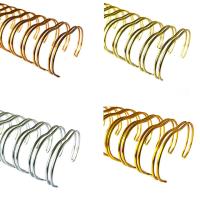 China Nylon Coated Steel 5/8 Inch-1-3/4 Inch Wire O Bindings, Suitable For Notebook Calendar for sale