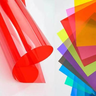 China Single Side Frosted Color PVC Plastic Sheet Thickness 0.3mm - 1.0mm for sale
