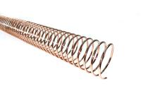 China A4 High End Notebook 25.4mm Metal Spiral Binding Coil for sale