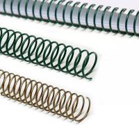 China 23.6mm Thick Metal Coil Binding 42.8mm For Hardcover Books Calendars for sale