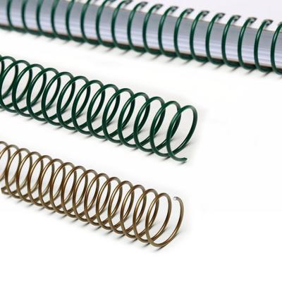 China 23.6mm Thick Metal Coil Binding 42.8mm For Hardcover Books Calendars for sale