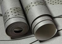 China Curve Line Design Gray Modern Removable Wallpaper  for TV Background 0.53*10M for sale