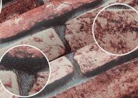 China 3D Vinyl Brick Effect Wallpaper For Bedroom / Coffee Shop , Removable Brick Wallpaper for sale