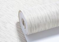 China Eco - friendly Light Grey Washable Vinyl Removable Wallpaper for Family room for sale