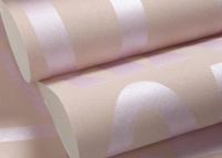 China Non woven Washable Wallpaper Purple Color LOVE English Letters Wallpaper for sale