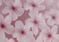 China Pink Color Vinyl Rustic Floral Wallpaper with Soundproof for Home Decorating for sale