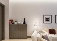 China Washable Beautiful Living Room Wallpaper Waterproof Vinyl Material with Leaf Pattern for sale