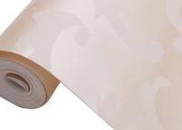 China Eco-friendly Non-woven Interior Wallpaper , European Style Leaf Pattern Wallpaper for sale