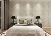 China Embossed Asian Inspired Wallpaper , Leaf Pattern Washable Vinyl Wall Coverings for sale