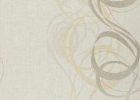 China 0.53*10M Washable Vinyl Wallpaper Embossed Circle Stripes for Living Room for sale