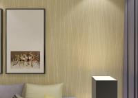 China Non - woven Contemporary Wall Coverings with Cross Stripes Pattern for Living Room for sale