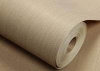 China Embossed , Yarn Surface Washable Coffee Vinyl Wallpaper For Living Room for sale