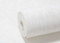 China 0.53*10M Simple White Washable Vinyl Wallpaper , Fashion Wallpaper for Bbedrooms for sale