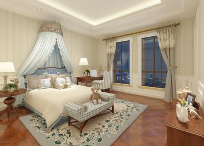 China Vinyl Luxury Contemporary Striped Wallpaper for Living Rooms , Embossed Surface Treatment for sale
