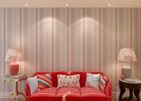 China Eco - friendly Vinyl Modern Striped Kids Wallpaper Asian Design Wallpaper for sale