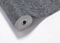 China House Decoration Removable Vinyl Black Embossed Wallpaper for Bedrooms for sale
