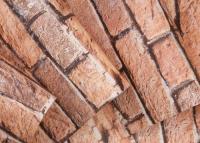 China White and Red Brick Wallpaper for Walls / Non woven Brick Embossed Wallpaper ISO for sale