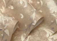 China Gold Foil Floral Pattern Country Bedroom Wallpaper Waterproof for Home Interiors for sale