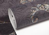 China Moisture Proof Vinyl Modern Embossed Wallpaper / Wallcoverings for Home Decoration for sale