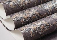 China Moisture Proof Vinyl Modern Embossed Wallpaper / Wallcoverings for Home Decoration for sale