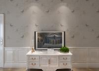China Removable Rustic Washable Vinyl Butterfly with Flower Wallpaper for Bedroom for sale