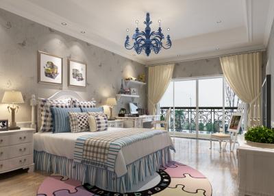 China Removable Rustic Washable Vinyl Butterfly with Flower Wallpaper for Bedroom for sale