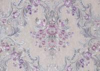 China Beautiful Floral Pattern Country Style Wallpaper Embossed for Bedroom 0.53*10M for sale