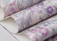 China Beautiful Floral Pattern Country Style Wallpaper Embossed for Bedroom 0.53*10M for sale