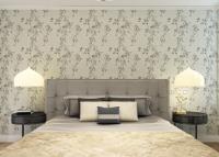 China Eco - friendly Floral Room Decoration Wallpaper with Botanical Pattern for sale