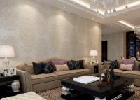 China Eco - friendly Vinyl Retro Vintage Wallpaper for Hotel , House Decoration for sale