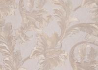 China Grey Removable Embossed Floral Pattern Country Bathroom Wallpaper / Wall Coverings for sale