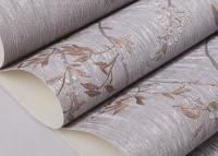 China Washable Vinyl Rustic Floral Wallpaper with Botanical Pattern for Living Room for sale