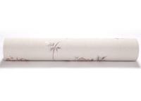 China Embossed Pretty Black Purple and Silver Wallpaper with Floral Pattern For Bedrooms for sale