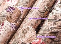China Removable Retro Vintage Wallpaper , Vinyl Floral Wallpaper with Waterproof for sale