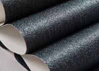 China Waterproof Removable Vinyl Patterned Wallpaper Black for Living Rooms for sale