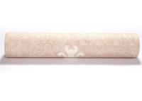 China Waterproof Apricot Rustic Style House Decoration Wallpaper with Floral Pattern for sale