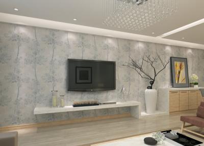 China Symmetrical Tree Pattern Contemporary Modern Removable Wallpaper, Modern House Wallpaper for sale