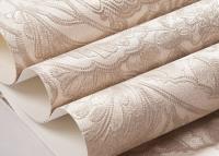 China Embossed Vinyl Waterproof Country Style Wallpaper for TV Background , Sofa Backdrop for sale