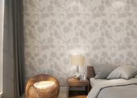 China Waterproof Vinyl Country Style Wallpaper with Floral Pattern for Bedroom for sale