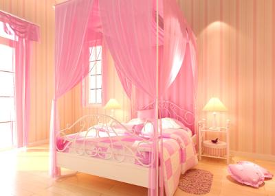 China Lovely Embossed Kids Bedroom Wallpaper , Colorful Childrens Striped Wallpaper for sale
