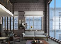 China Retro 3D Brick Wall Effect Wallpaper For Sitting Room , Chinese Style Wallpaper for sale