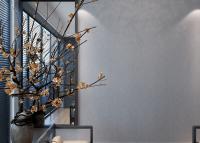 China Living Room Embossed Vinyl Wallpaper , Waterproof Silver Modern Embossed Wallpaper for sale
