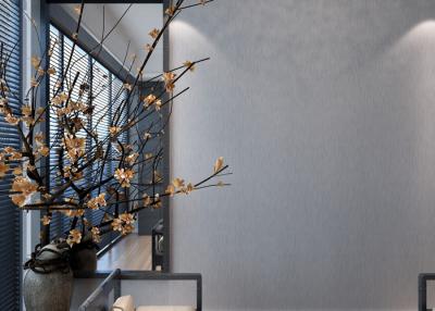 China Living Room Embossed Vinyl Wallpaper , Waterproof Silver Modern Embossed Wallpaper for sale