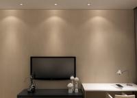 China 0.53*10M Non Woven Wallpaper Modern Flocked Wallpaper Moisture - Proof for sale