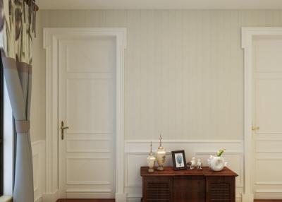 China Soundproof Contemporary Wall Coverings / Modern Bedroom Wallpaper , SGS CSA Standard for sale