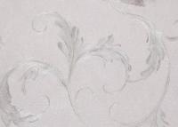 China Decorative Embossed Vinyl Country Style Wallpaper with Grey Leaf Pattern , CSA Standard for sale