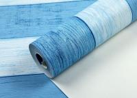 China Eco Friendly Sky Blue Contemporary Wall Coverings Mediterranean Style , CSA Certificate for sale