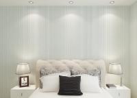 China Simple Fashion Grey Modern Striped Wallpaper , Modern Self Adhesive Wallpaper For Hotel Room for sale