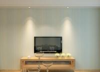 China Modern Contemporary Wall Coverings / Breathable Striped Wallpaper for Living Room for sale