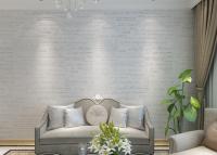 China Living Room 0.53*10M Modern Particle Removable Non - woven Wallpaper for sale